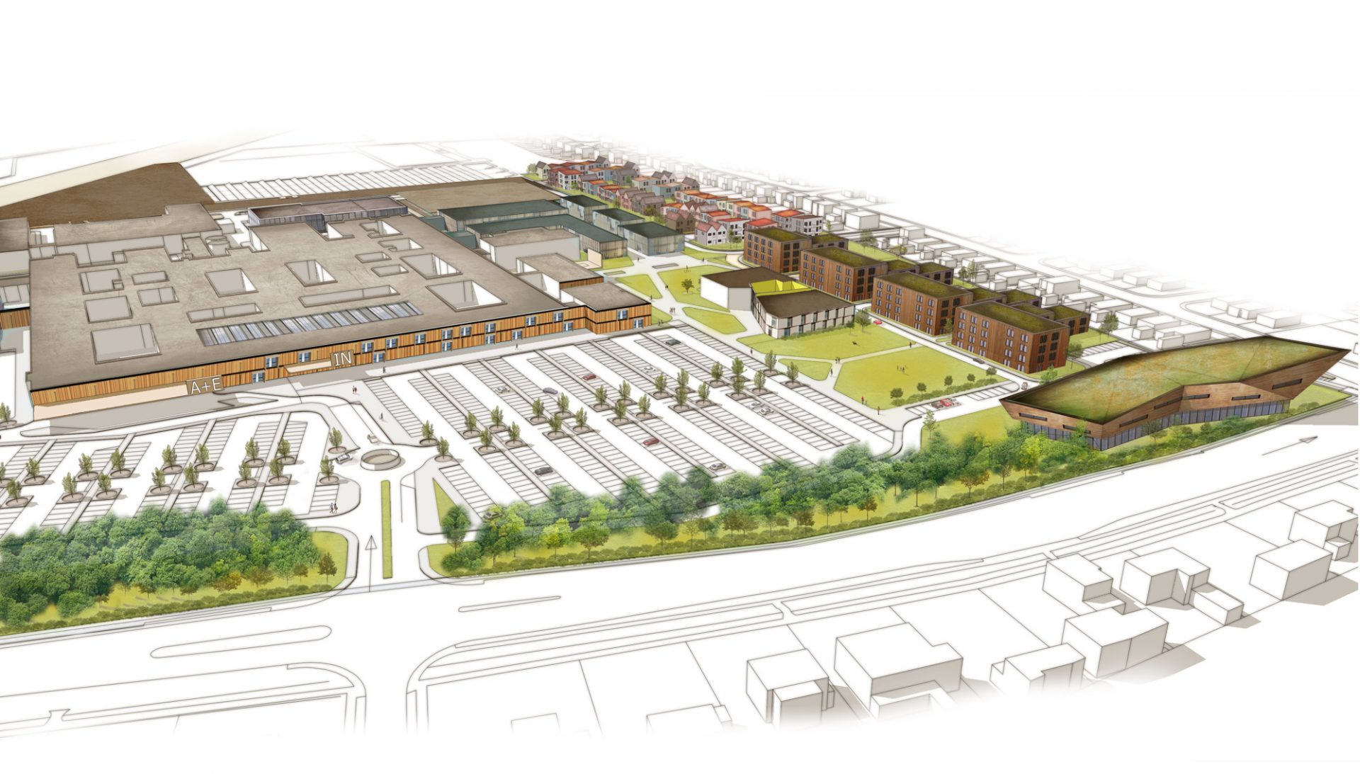 James Paget Map Of The Hospital
